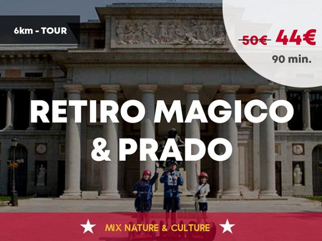 Retiro Magic & Prado - Segway Tours in Madrid